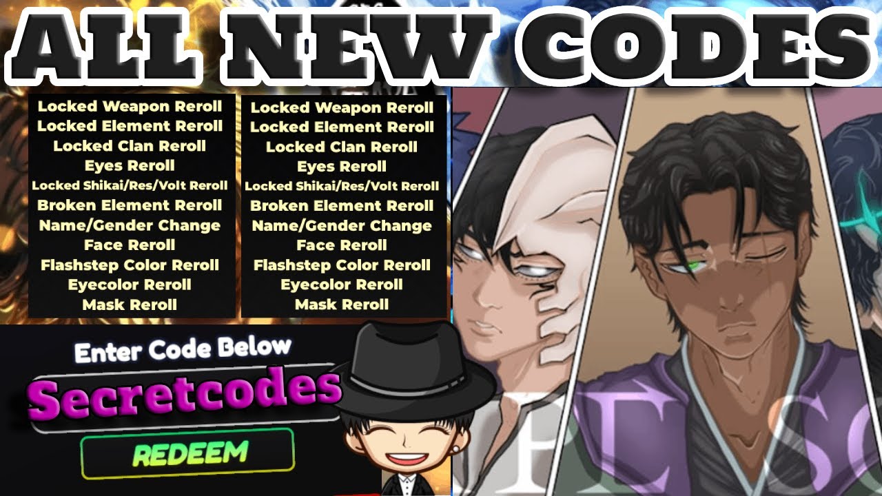 TYPE SOUL *NEW* CODES FOR JULY 2024 - Codes for type soul in roblox ...