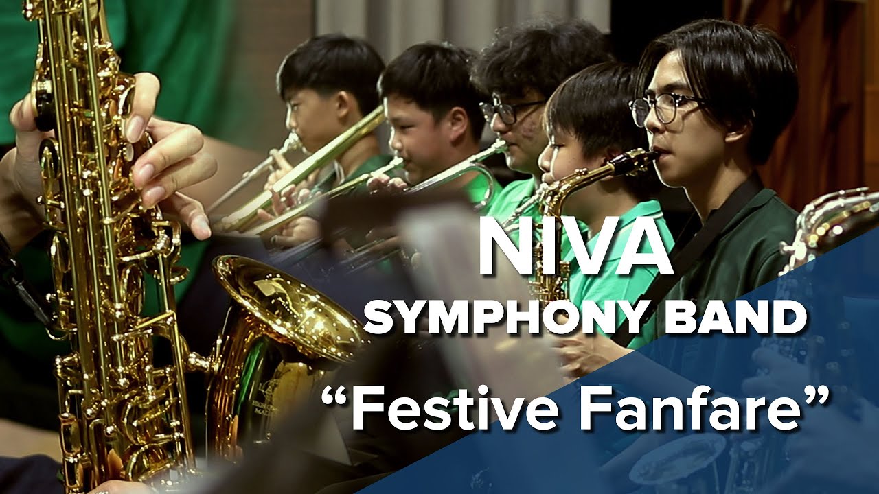 NIVA Symphony Band | Festive Fanfare - YouTube