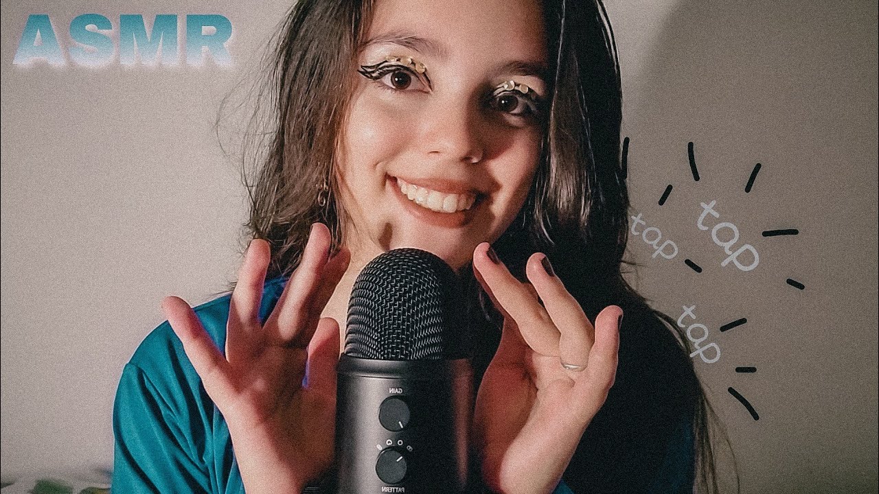 TAPPING NO MIC, FAST AND SLOW💤🖐| Clothe scratching, mouth sounds ...