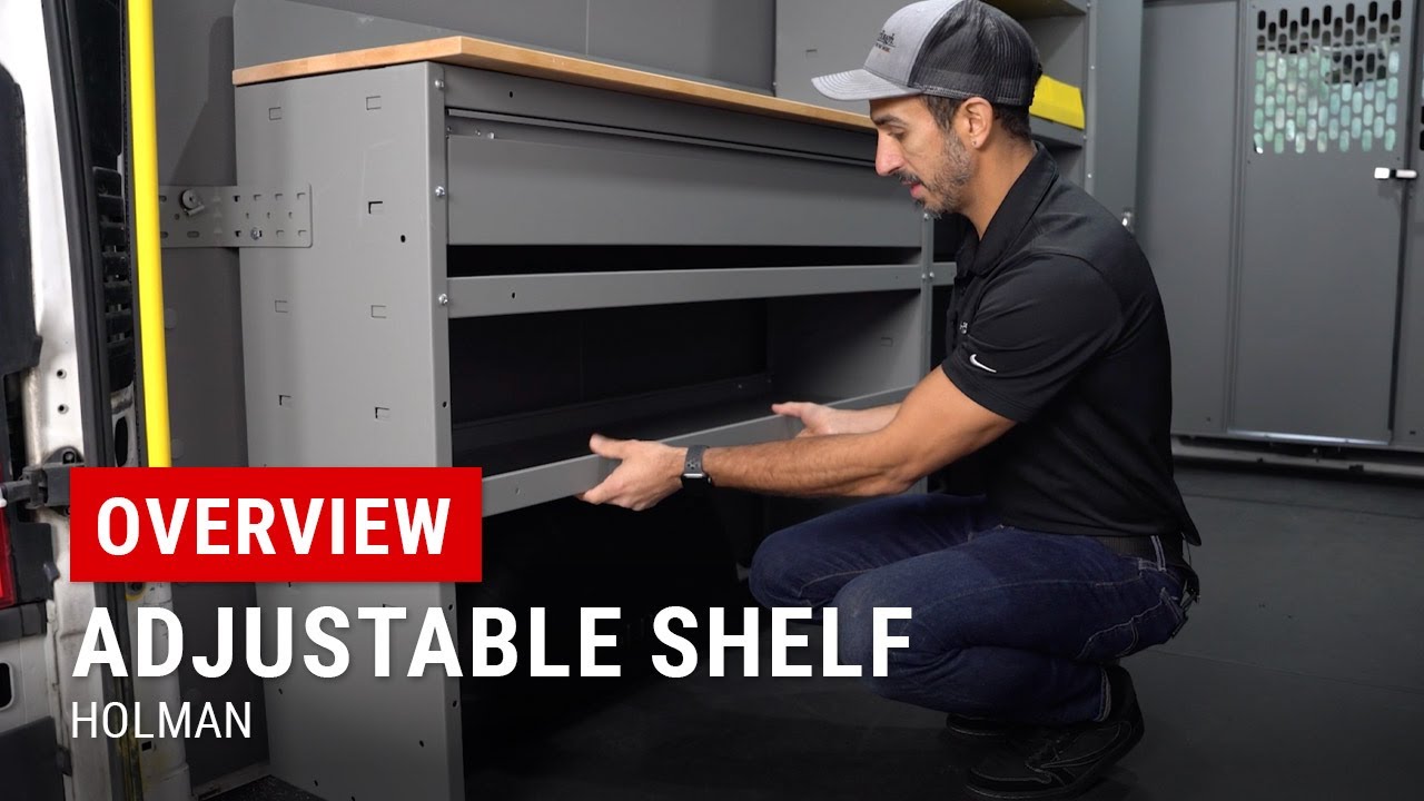 Holman Workbench Shelf for Cargo Vans Overview - YouTube