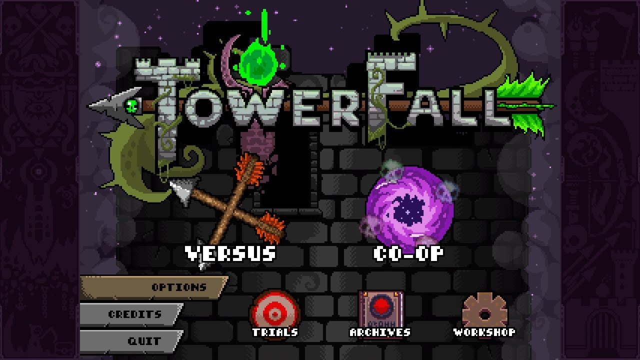 TowerFall Ascension (English) de PC (Windows 11) en Epic Store. Gameplay modo trials - YouTube