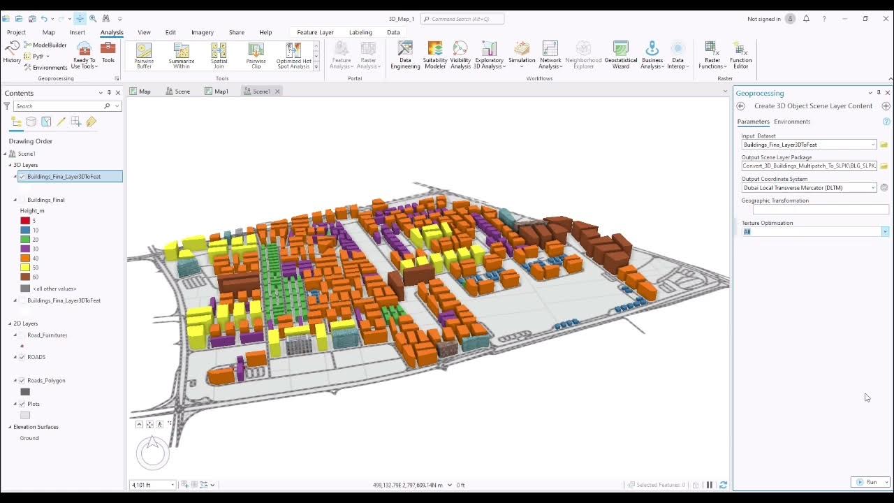 Convert Multipatch to Scene Layer Package (.slpk) in ArcGIS Pro - YouTube