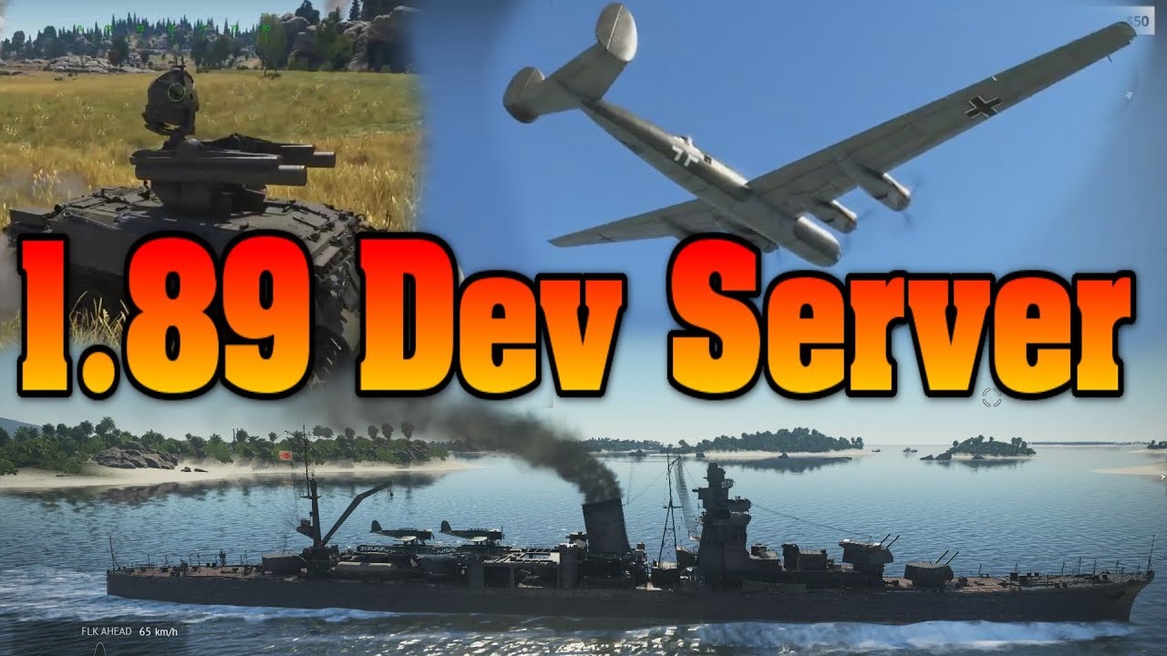 1.89 Dev Server - War Thunder Weekly News - YouTube