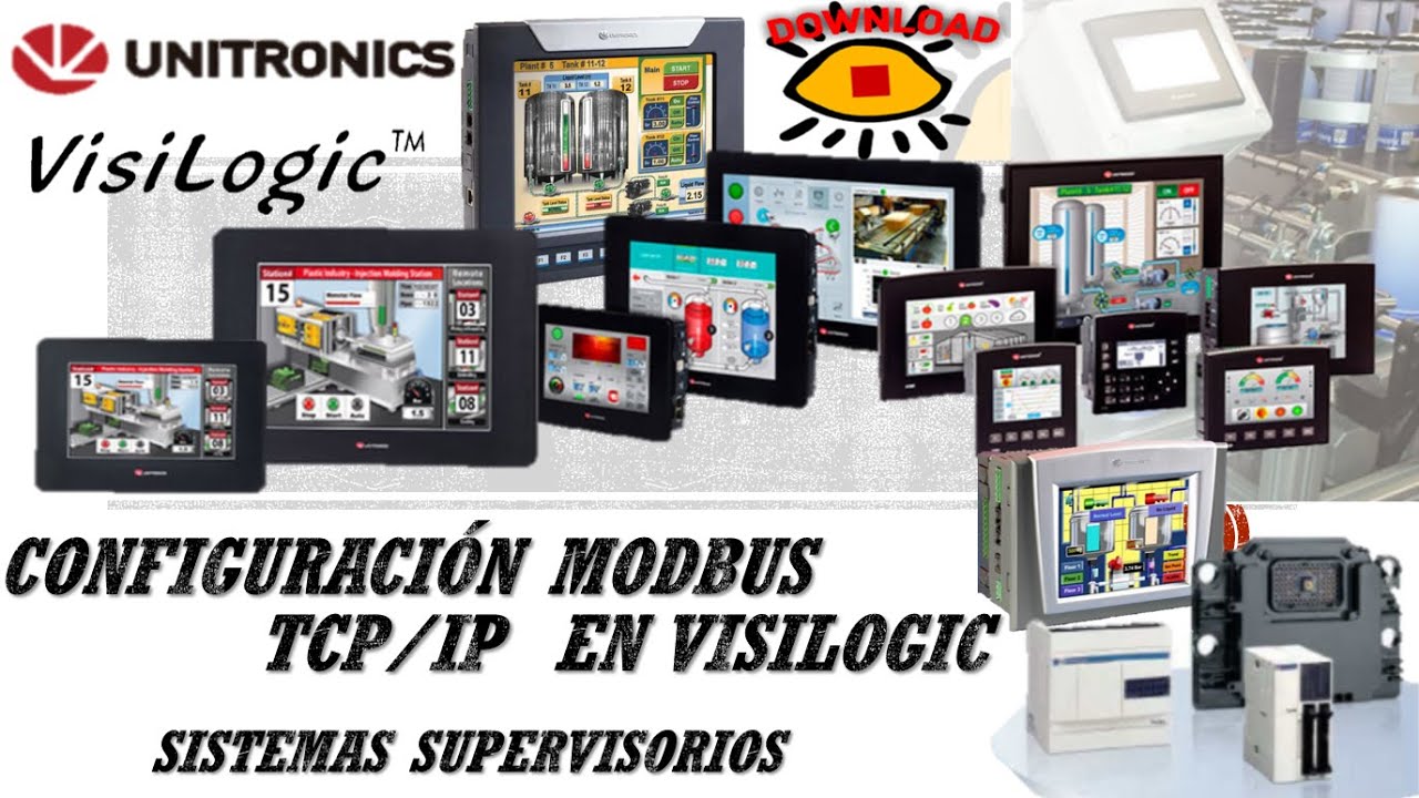 Configuración ModBus TCP - IP Visilogic - YouTube