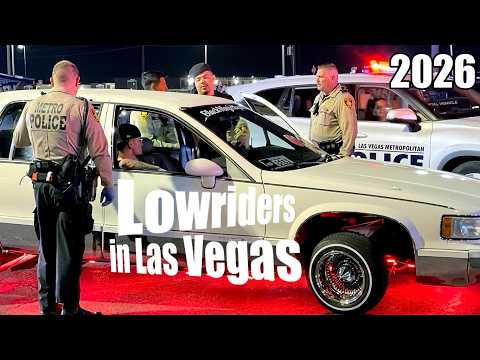 What REALLY Happens at Las Vegas Lowrider Meets (Police & Lowrider Problems)