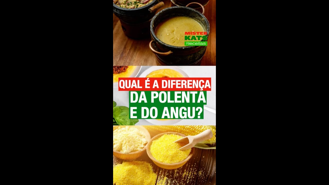 SÉRIE QUAL A DIFERENÇA DA POLENTA E DO ANGU? | by Mister Kats Receitas ...