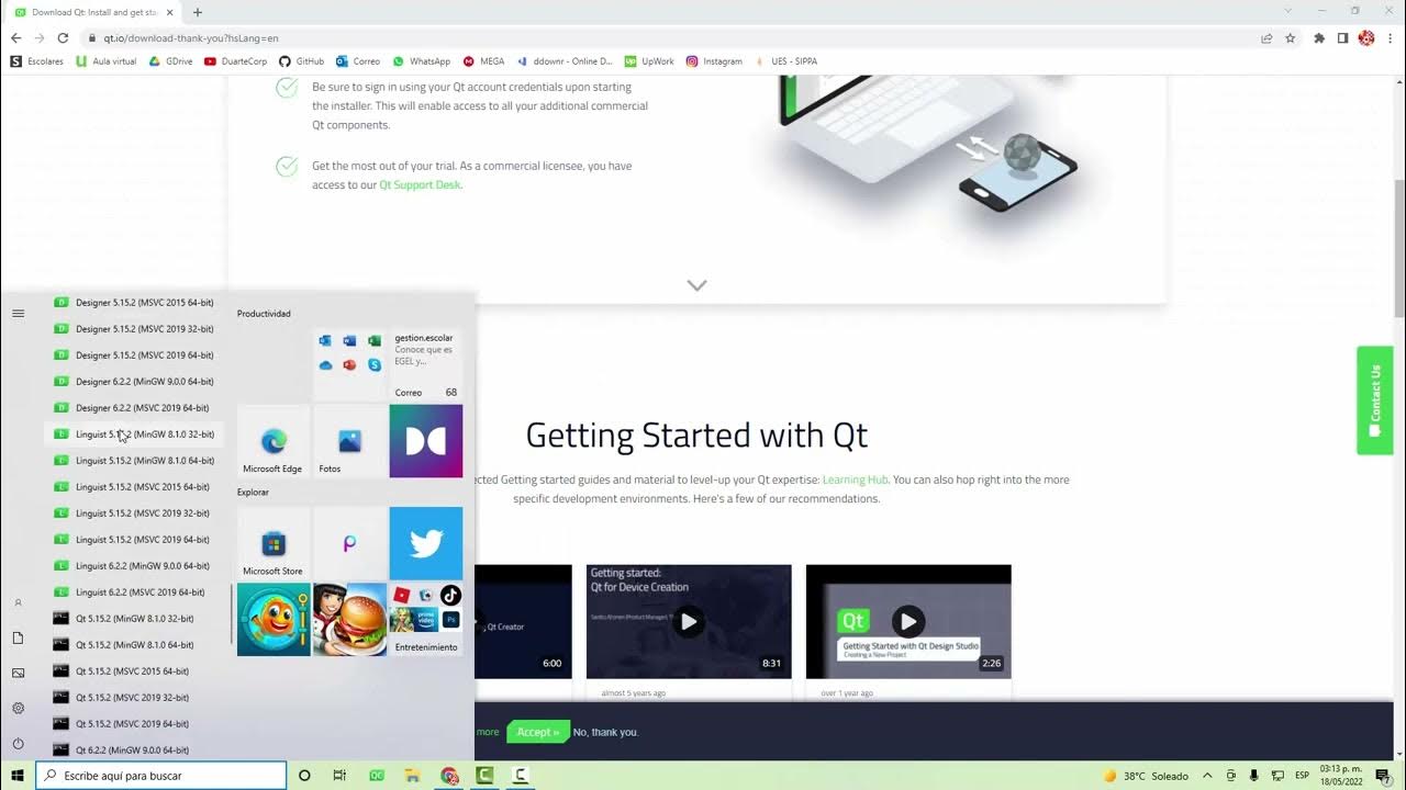 Tutorial Qt Creator - 001 - Instalación - YouTube