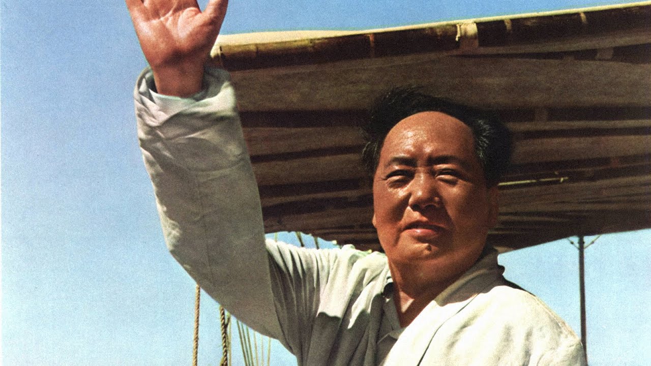 毛主席暢游長江 Chairman Mao Swims in the Yangtze ― 賈世駿 Jia Shijun (1968年 ...