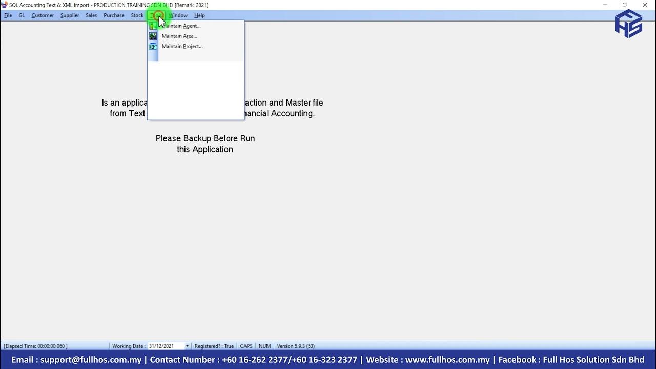 Genius POS_How to import into the SQL Accounting - YouTube