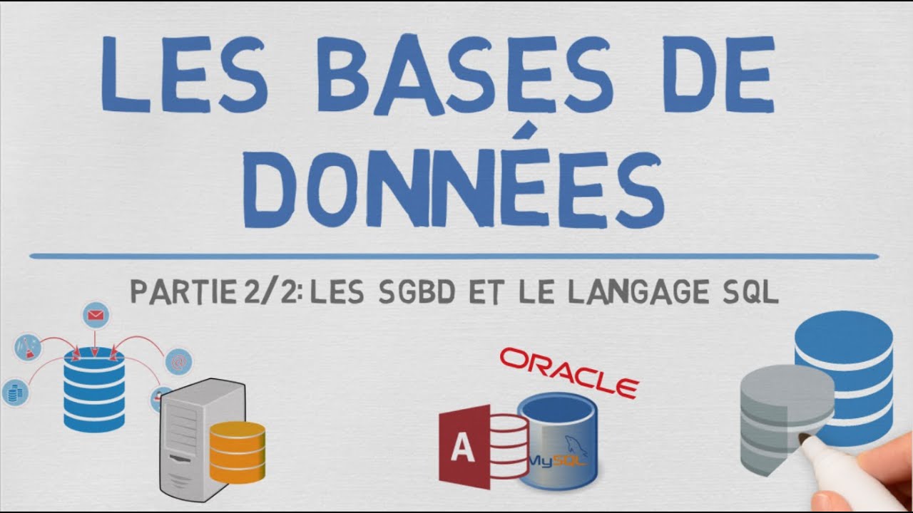 Les Bases De Données 22 Les Sgbd Et Le Langage Sql Youtube
