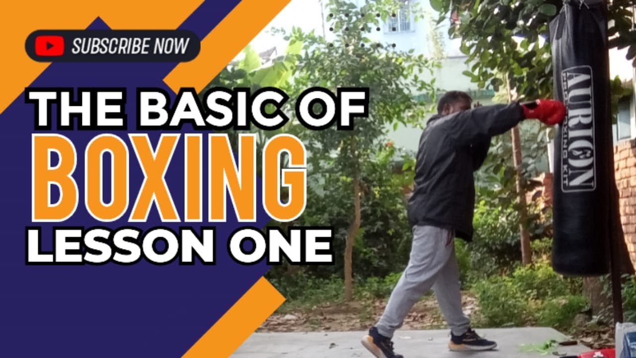 The Basic of Boxing, how to take boxing stance? how to throw your first ...