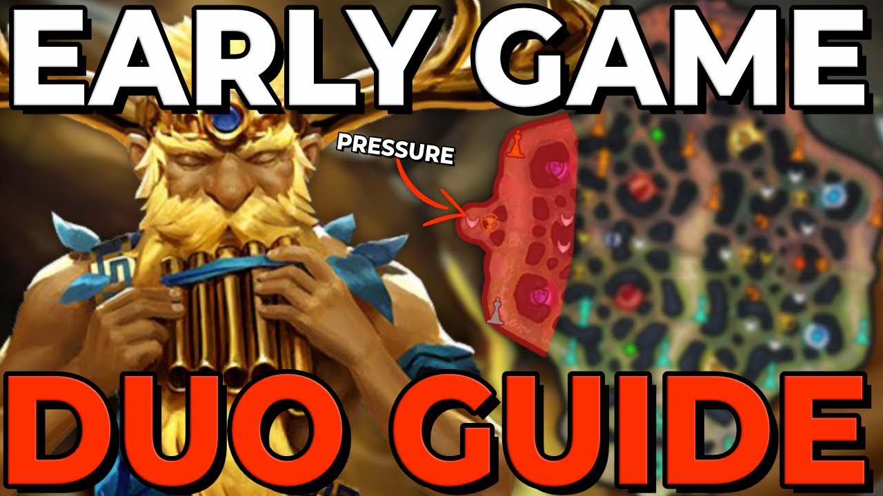 How to WIN the 2v2 in DUO LANE! Support and Carry early game guide ...