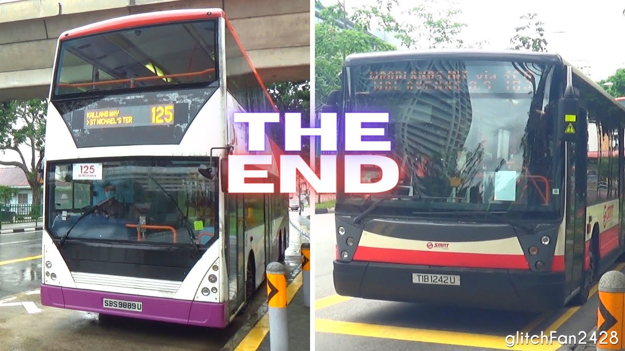 [SBST/SMRT] (Retired) THE END - Last Services of Final 2 Non Wheelchair ...