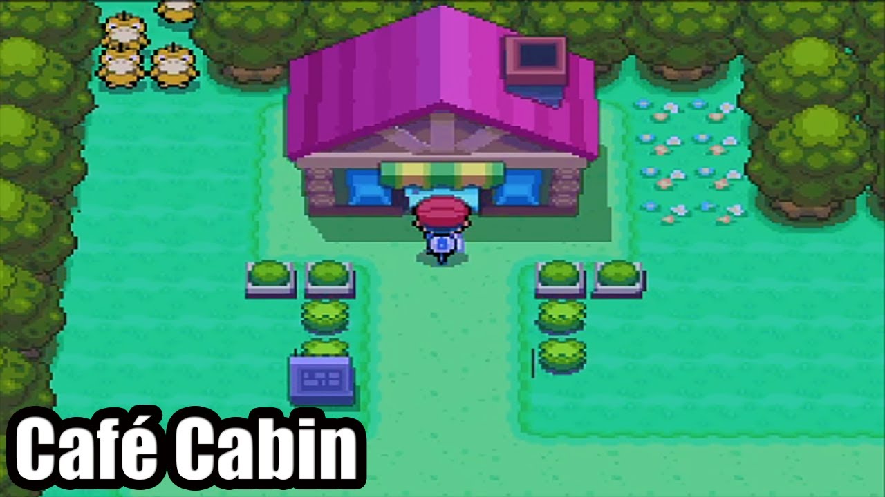 Pokemon Platinum - The Café Cabin! - YouTube