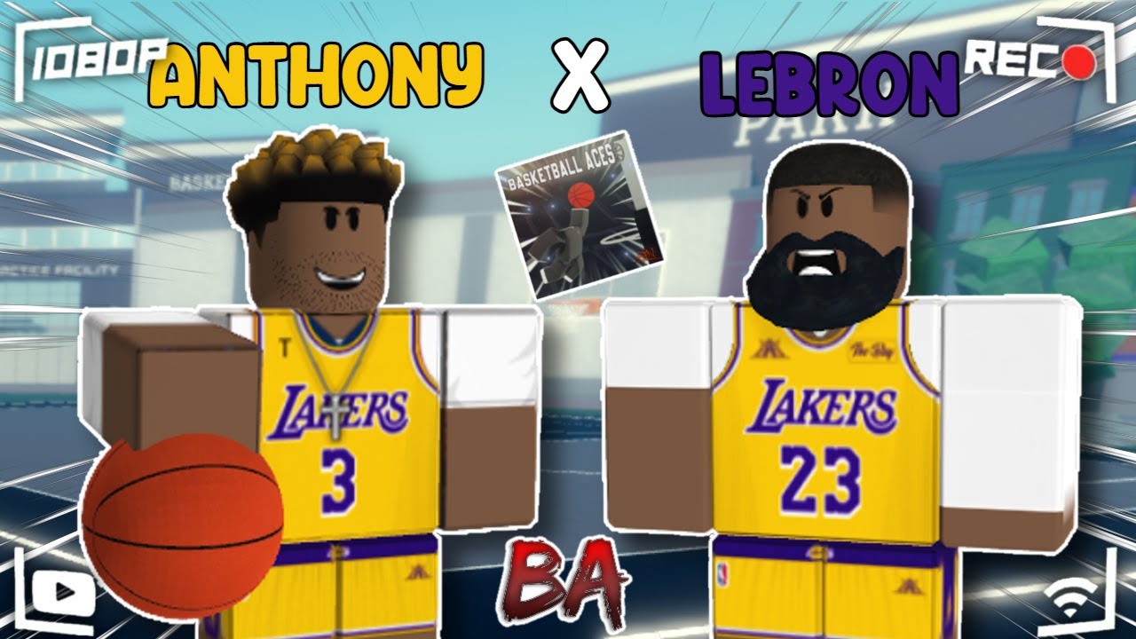 LEBRON JAMES AND ANTHONY DAVIS TAKEOVER 2'S - BA ( Roblox ) - YouTube
