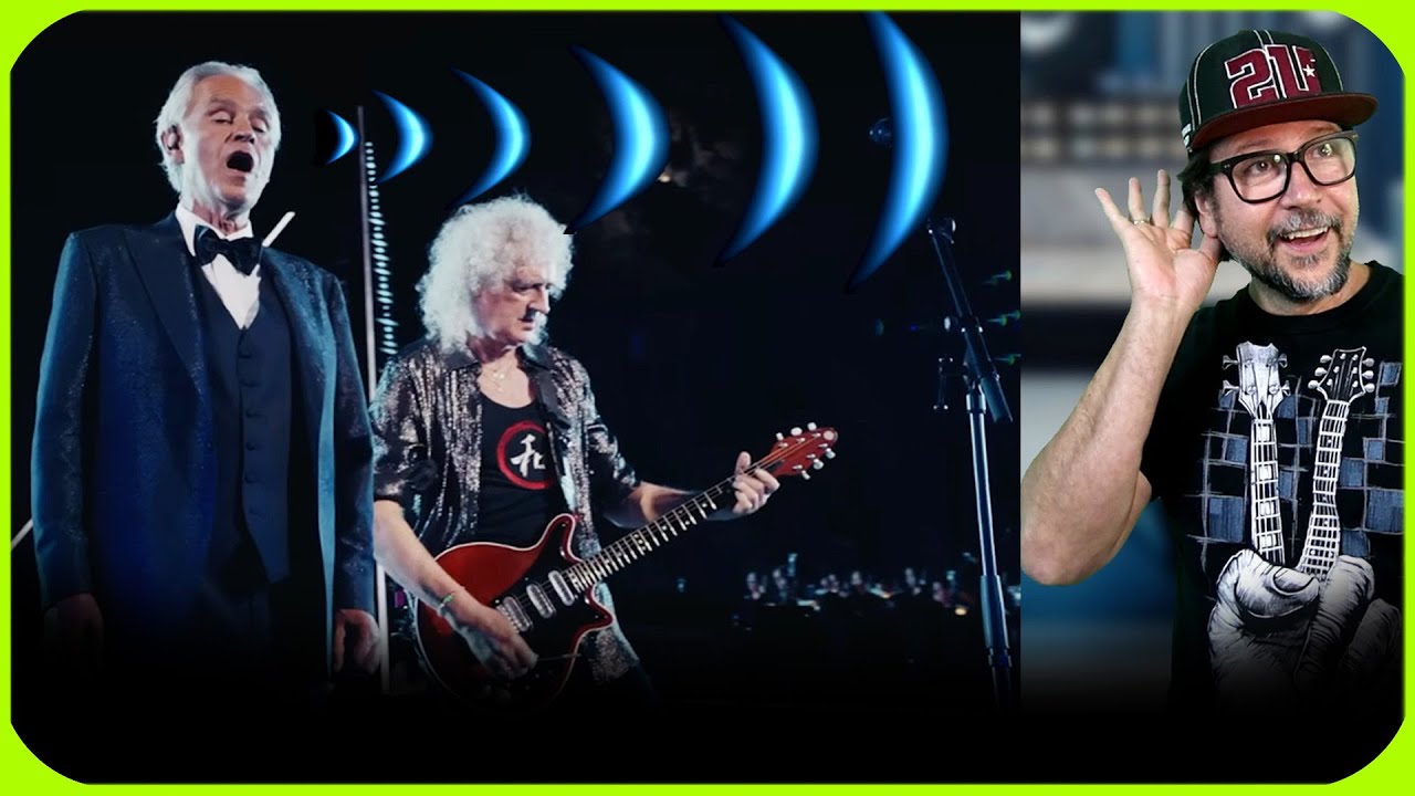 ANDREA BOCELLI & BRIAN MAY Singing QUEEN Who Wants To Live Forever ...