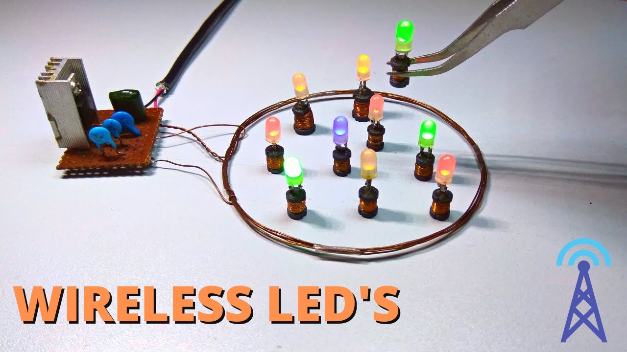 Wireless led | How to make wireless led at home - YouTube