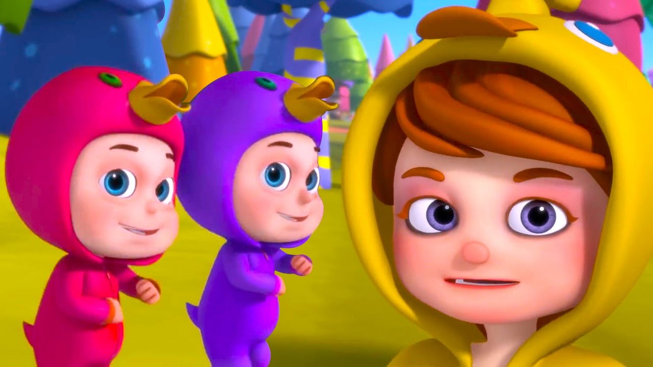 Five Little Ducks Song With Zool Babies | Nursery Rhymes & Kids Songs ...