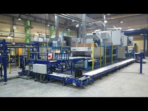 Gamma Meccanica - Line for roving automation - YouTube