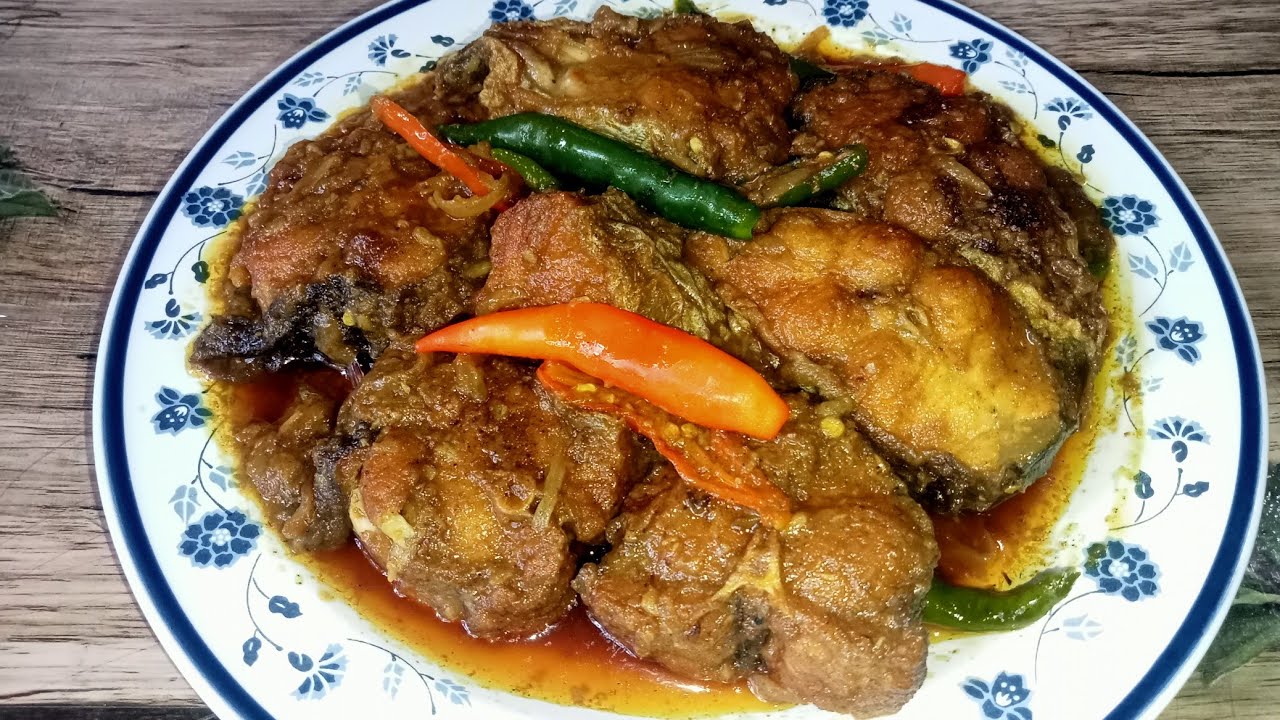 pangas mach vuna.pangas fish curry recipe.পাঙ্গাস মাছ ভুনা রেসিপি ...