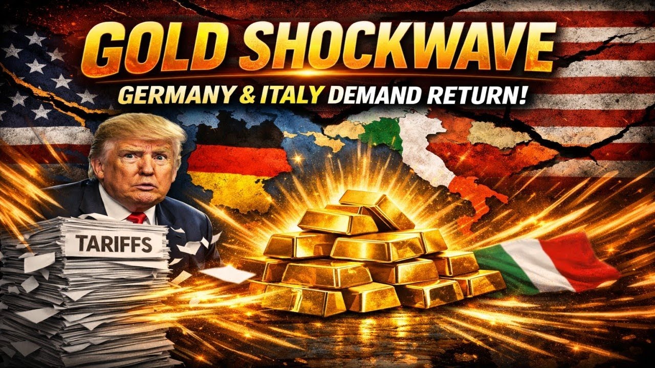 Gold Shockwave: Germany and Italy Demand Their Gold Back! - YouTube