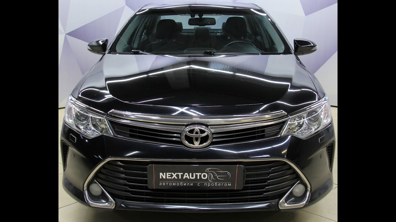 Toyota Camry 55 2016 год - YouTube