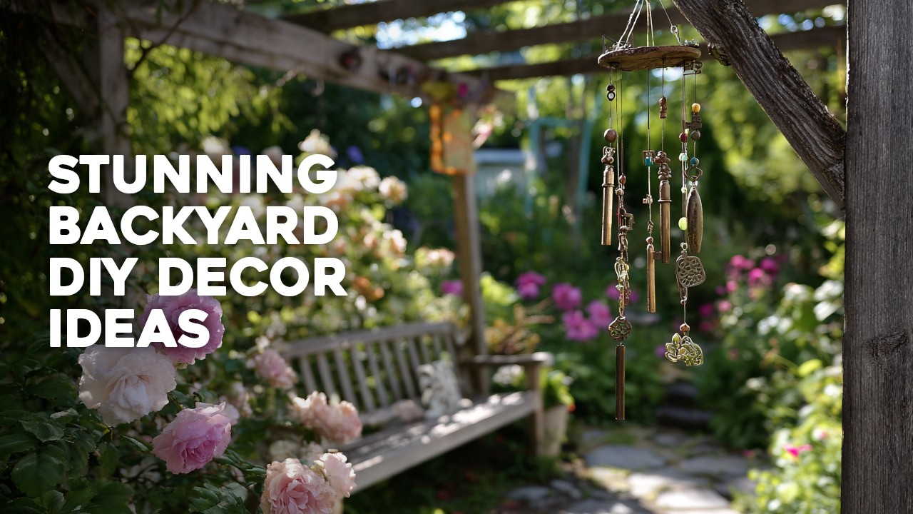 🌻 Garden Art Crafts: Stunning DIY Outdoor Decor for Small Backyard ...