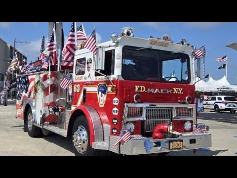 FDNY 9/11 Remembrance Fire Engine - YouTube