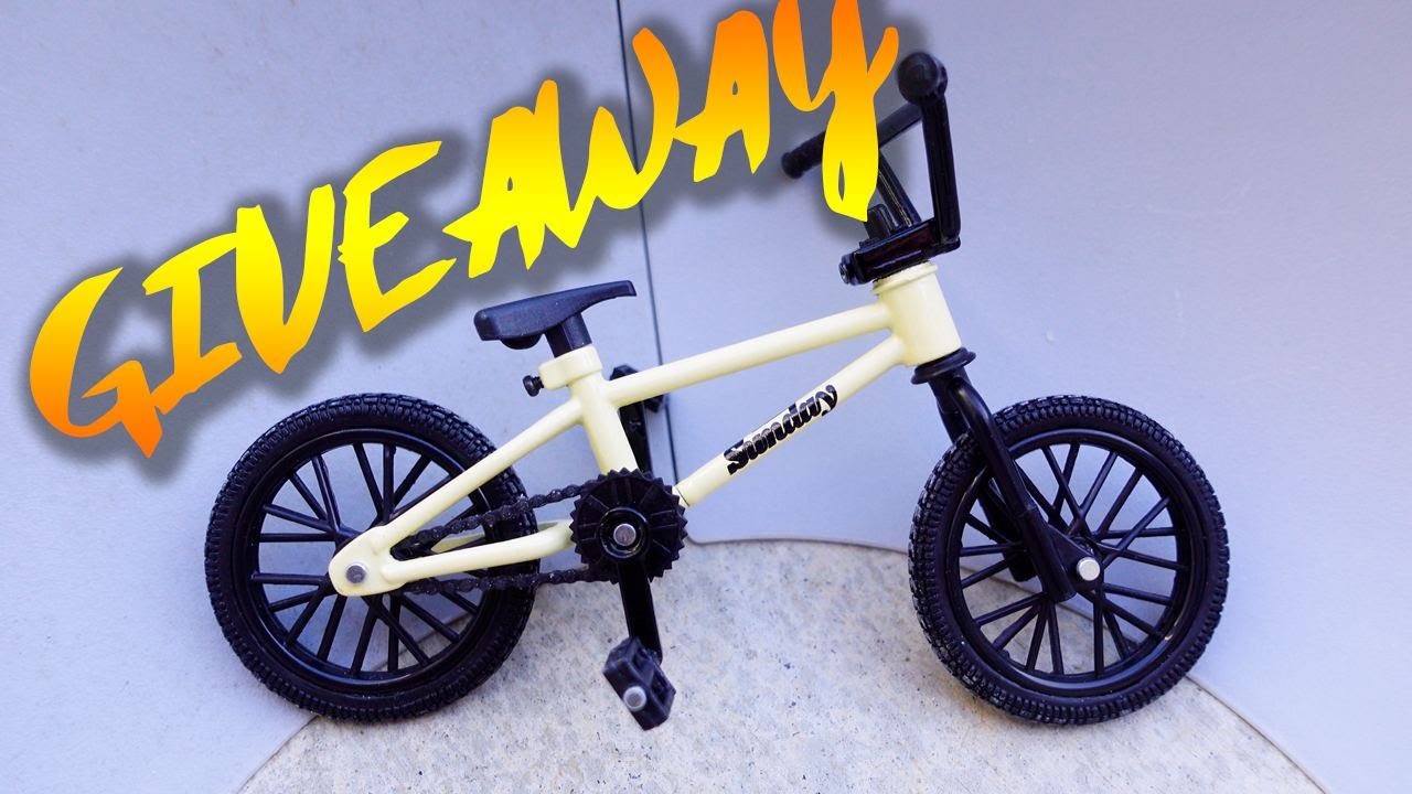 BMX Finger | BMX GIVEAWAY | Tech Deck BMX Tricks On Tech Deck Ramp ...