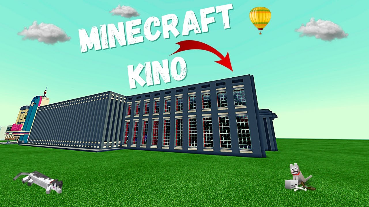 Minecraft Wir bauen ein Mega Kino #003 - YouTube