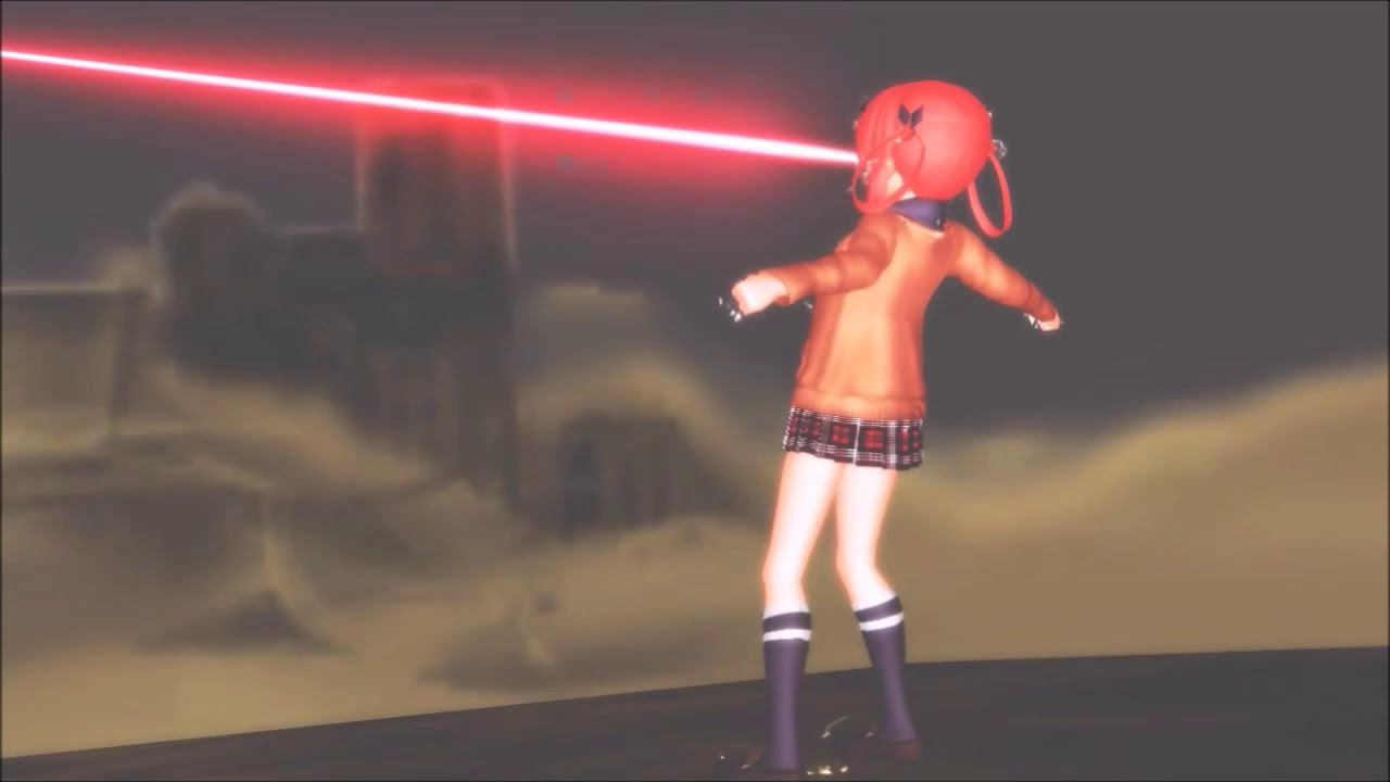 MMD Satanichia Laser Beam - YouTube