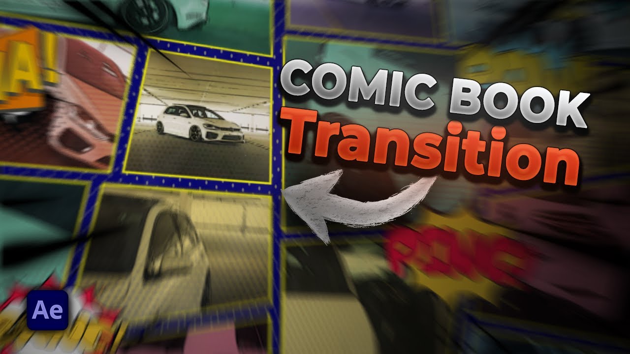 How to Create INSANE Comic Book Transitions in After Effects (Step-by ...