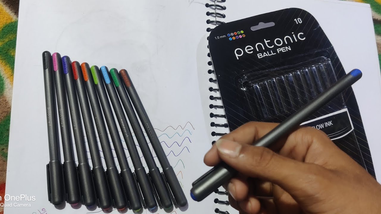Linc Pentonic best color | ball pen set under 100 rs.🔥🔥🔥🔥 - YouTube
