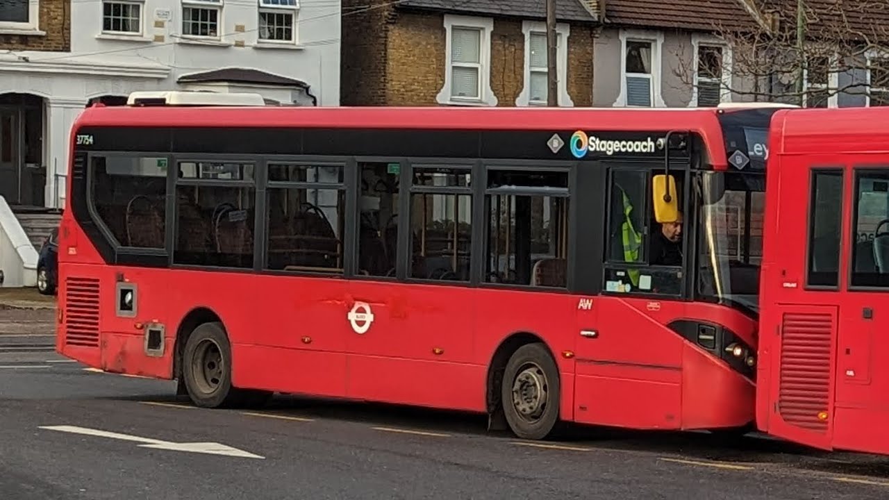 Powerful Engine Whoosh|(Full Journey)|No Ibus Stop Name|Stagecoach ...