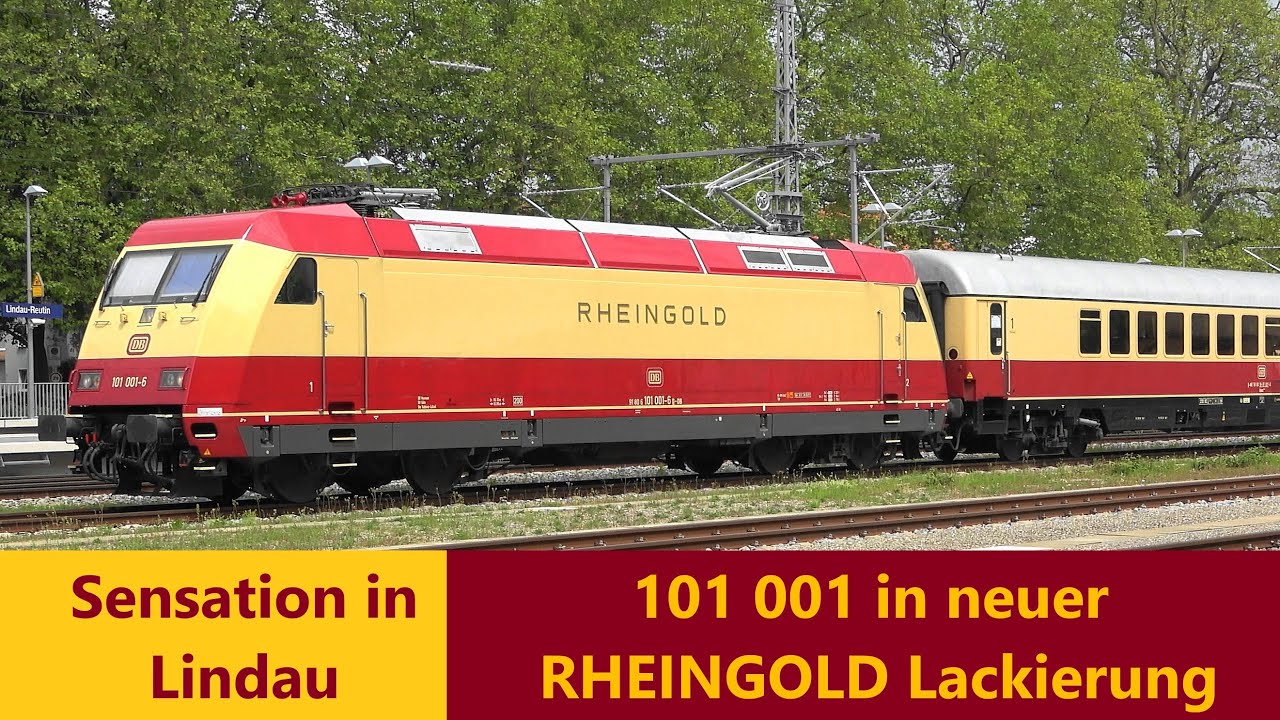 👍Sensation in Lindau: RHEINGOLD 101 001 mit AKE TEE Rheingold & schöne ...