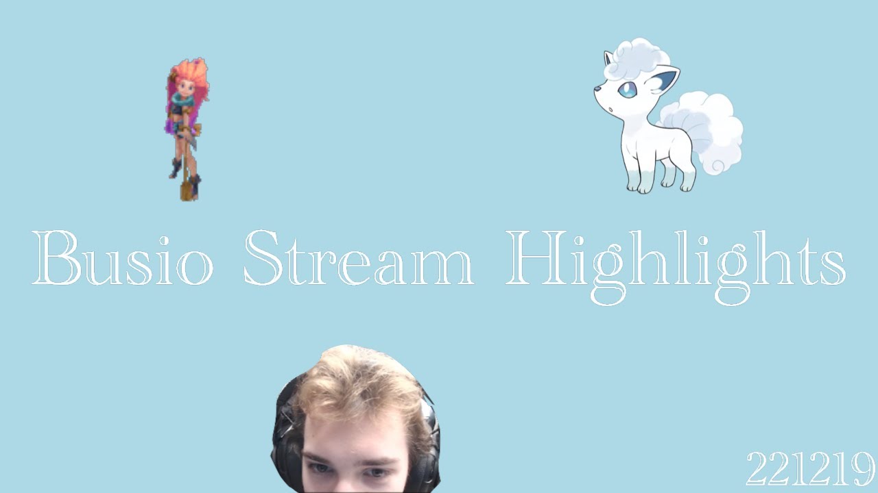 221219- Busio Stream Highlights - YouTube