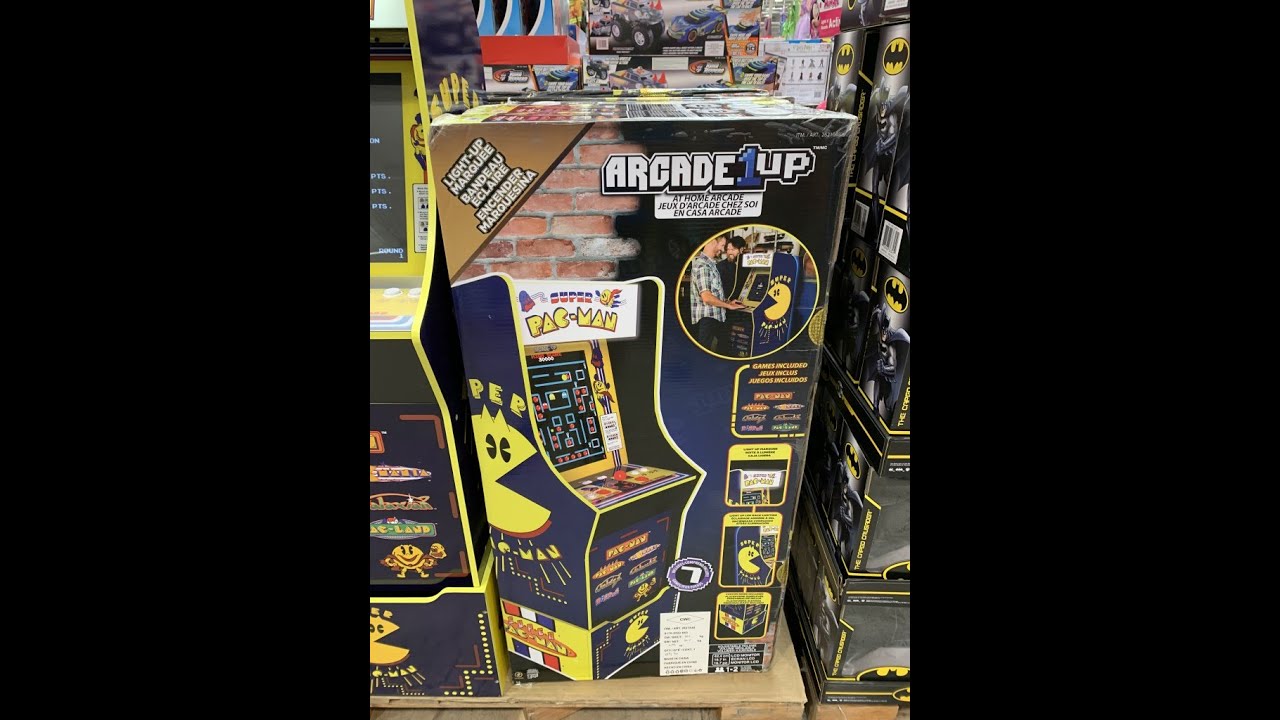 Unboxing Pac-Man Arcade1up game bundle (from Costco) - Including quick ...