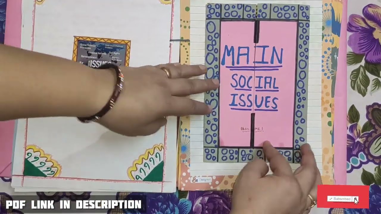 project on social issues | Sst project | with pdf #projectonsocialissue ...