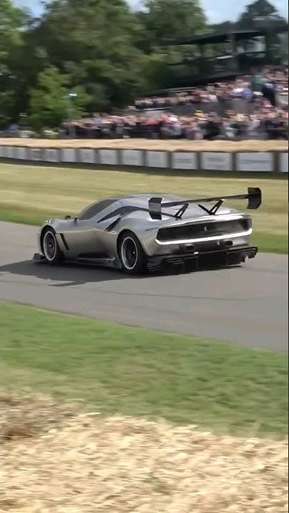 1/1 Ferrari KC23 Burnout and Hard Acceleration At The 2023 Goodwood ...