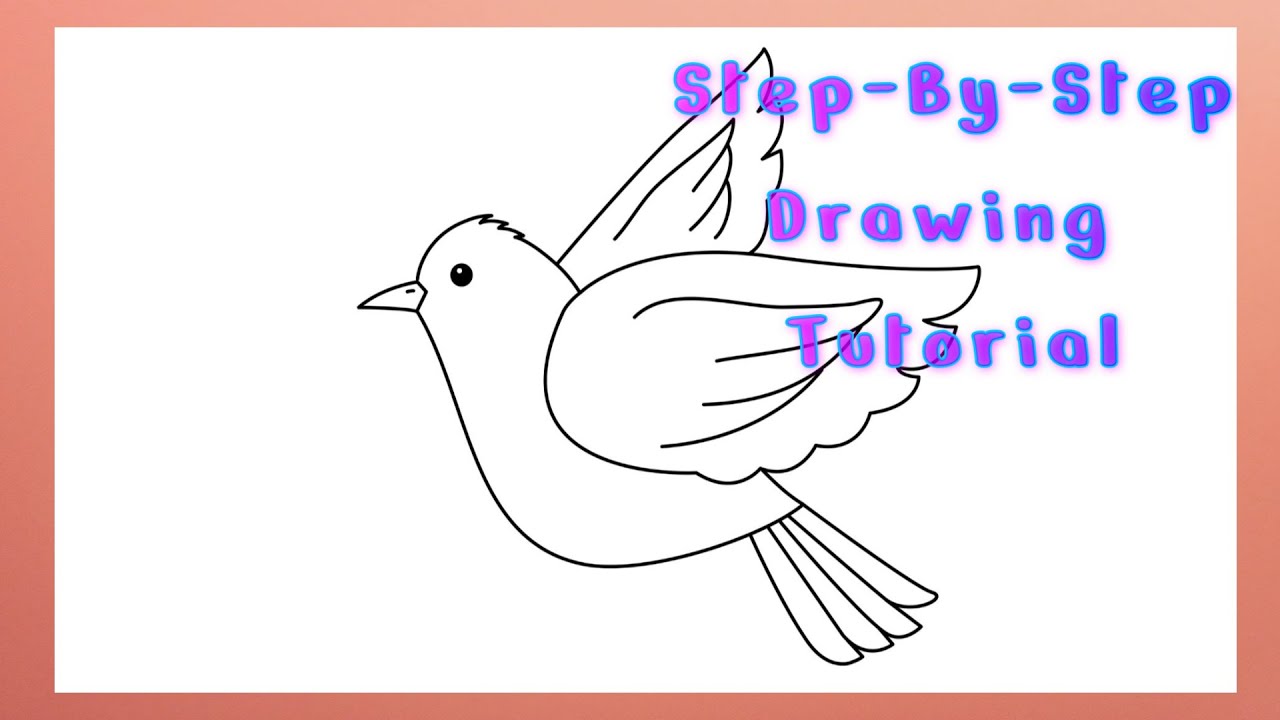 Paano Gumuhit Ng Ibon | Step-By-Step Na Drawing Tutorial - YouTube