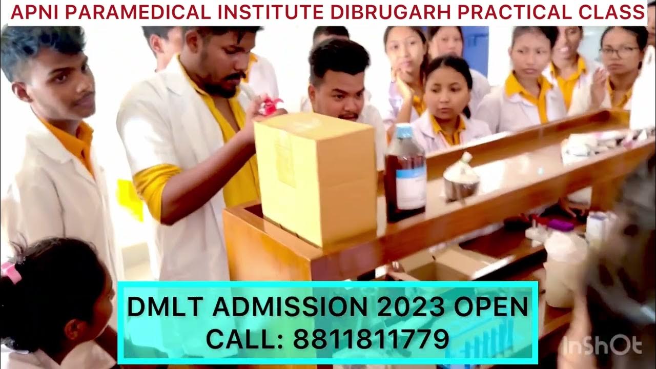 APNI DIBRUGARH DMLT PRACTICAL CLASS - YouTube