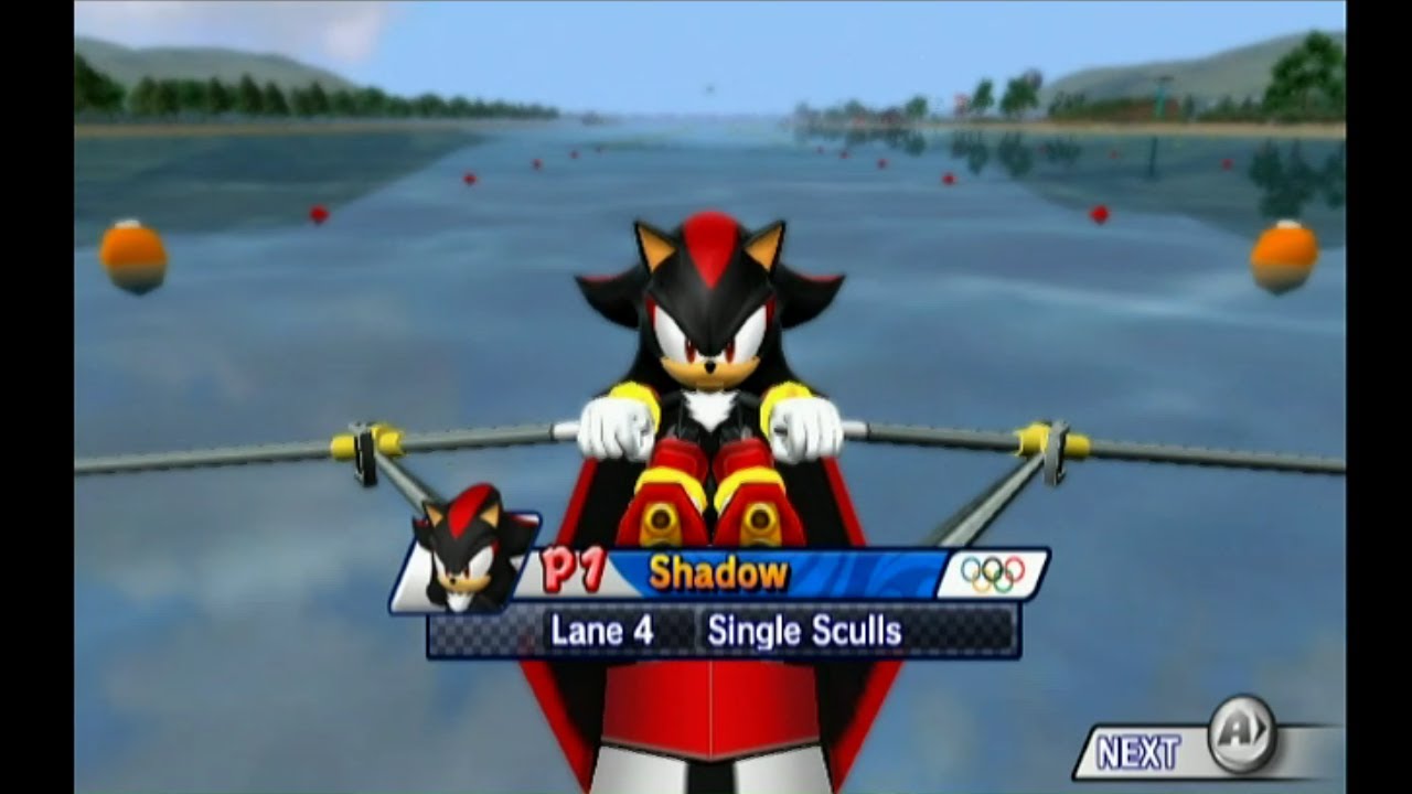 Mario & Sonic At The Olympic Games (Wii) Rowing Event: Single Sculls ...