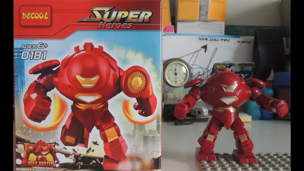 Lego hulk buster chino - YouTube