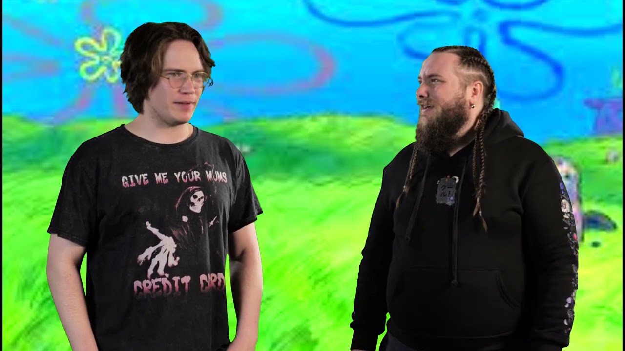 max and chad in spongebob | cold ones green screen - YouTube