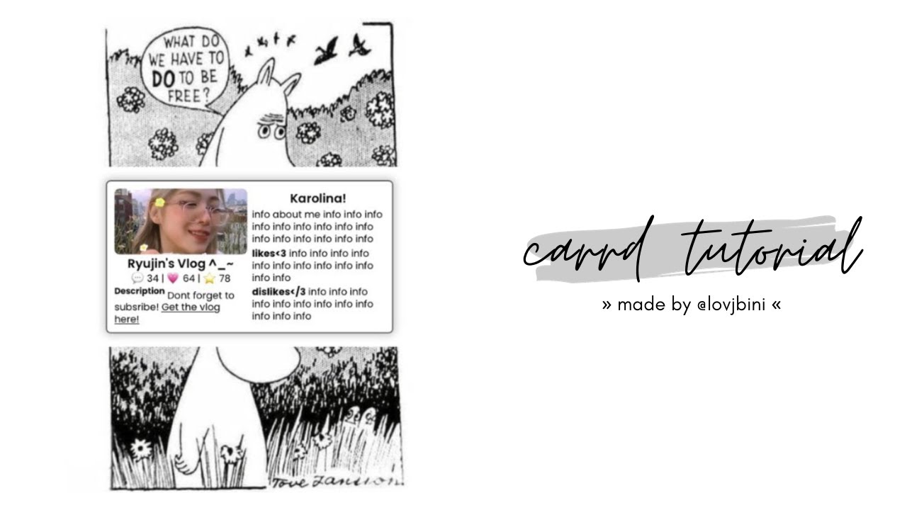 easy & interactive carrd tutorial — © hcmails - YouTube
