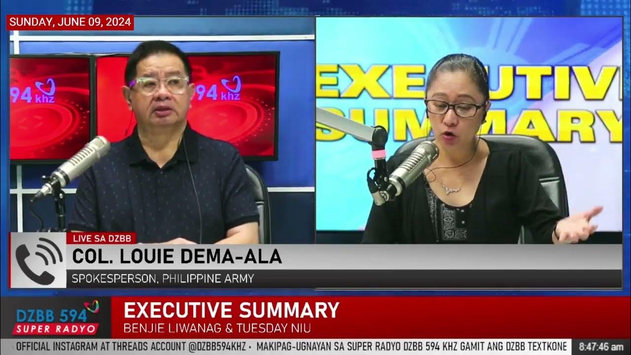 PANAYAM: Col. Louie Dema-ala, spokesperson, Philippine Army - YouTube