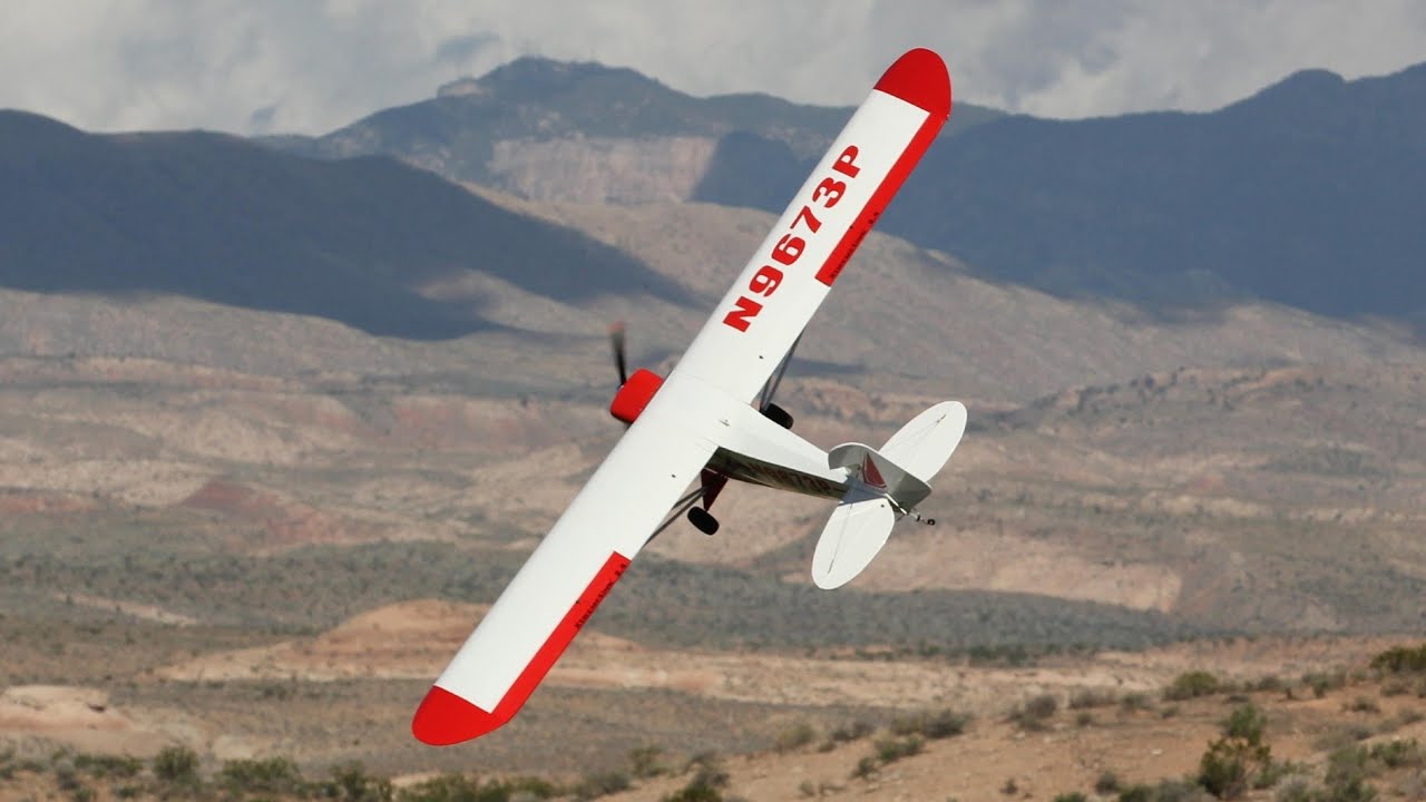 GENTLE GIANT! The World Models Super Cub at St. George Utah - YouTube