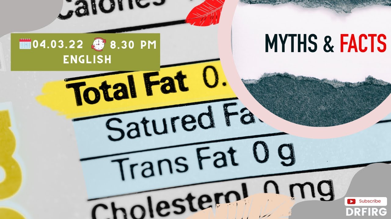 Fats - Facts & Myth Q n A Session - ENGLISH - YouTube
