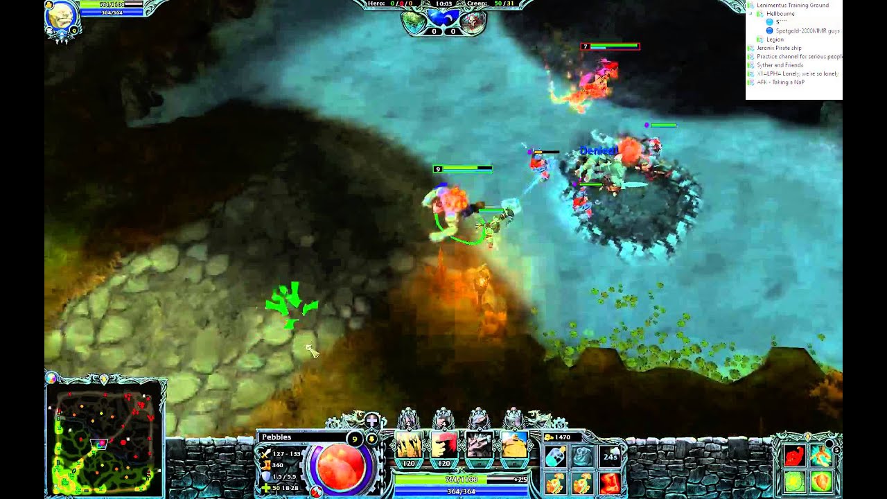 MidLane Training ( Ranged vs Melee ) [3/04/2014] - YouTube