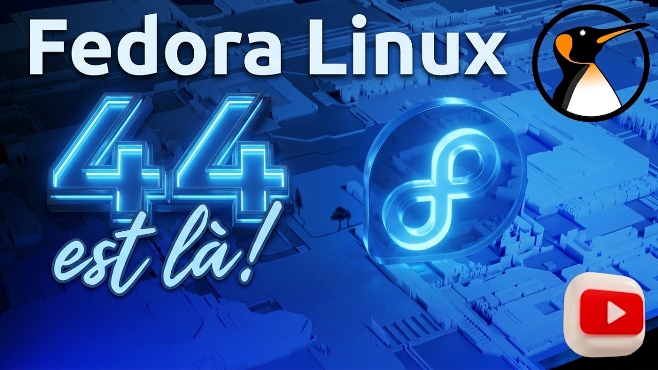 FEDORA LINUX 44 EST LÀ !!!! Tour des nouveautés avec l'édition KDE ...